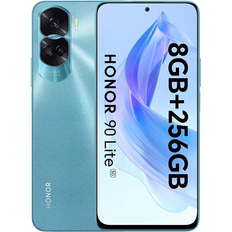 Honor 90 Lite 5G 8Go 256Go Bleu Tunisie |TunisiaTech