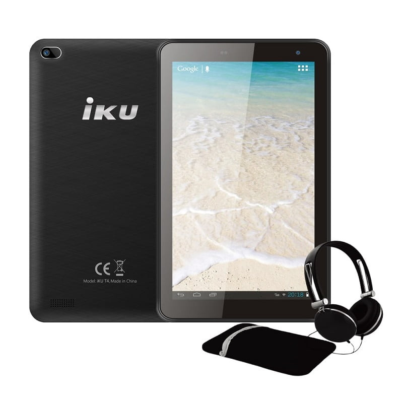 Tablette IKU T4 3G NOIR prix Tunisie et fiche technique |Tunisiatech